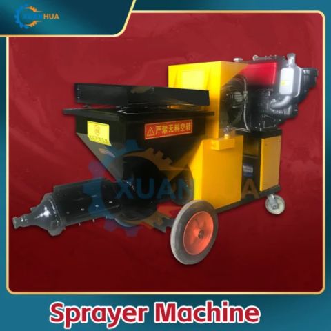 Pool Projected Cement Sand Wall Screeding Airless Spray Plaster Machine ...