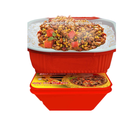 Ready to eal HALAL food OEM Self heating rice meal - Shanghai Linghang ...