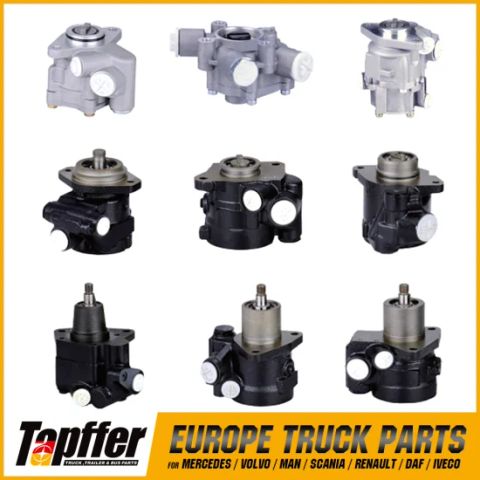 Truck Power Steering Pump for Mercedes Benz Truck Axor Actros Atego Sk ...