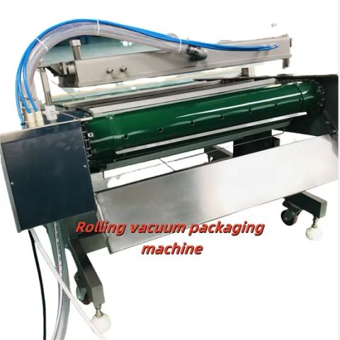Continuous Rolling Packaging Machine for Braised Meat, Sauce, Beef, and ...