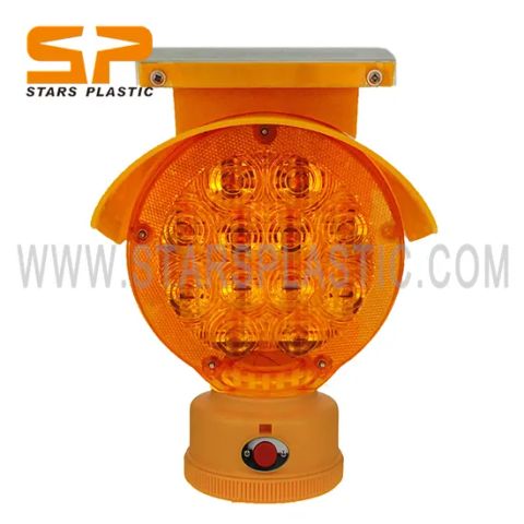 Type B USA Mutcd Standard LED Solar Traffic Warning Barricade Light ...