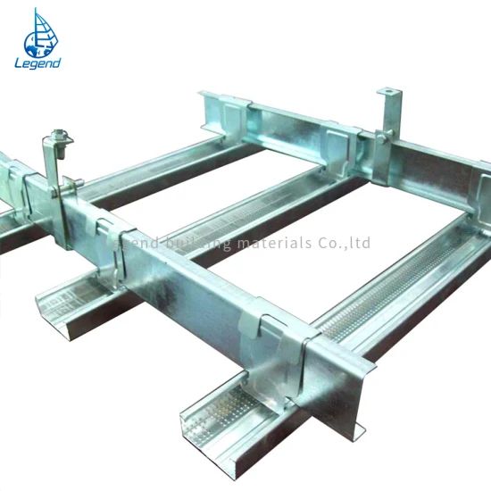 F47 U-Type Steel Stud 0.3-1.2mm 40-275G/M2 Zinc Cw-Uw Concealed Ceiling ...