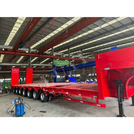 Heavy Duty 7 Axle Retractable Lowbed Semi Trailer from China - Freshdi