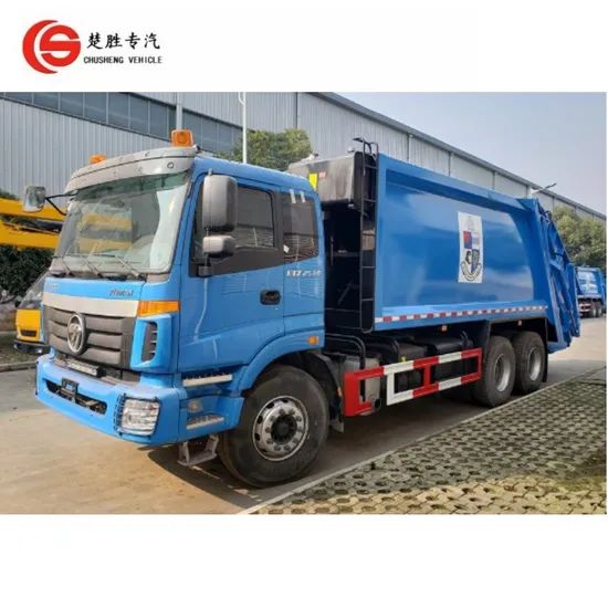 Foton HOWO 10 Wheels Garbage Compactor Truck 15-18cbm Waste Collection ...