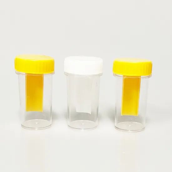 Renji Stool Container 32x56mm Class1 CE ISO 2Y White Blue Yellow MOQ100 ...