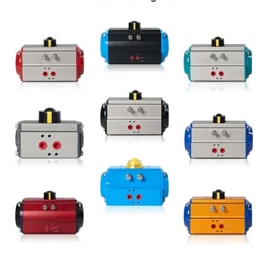 Square Axis Valve Pneumatic Head At32-270 Double Acting Pneumatic ...