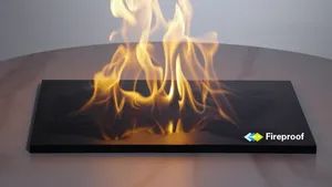 Curved Surface Fiber Reinforced HPL Sheet Flexible Fireproof Fiber ...