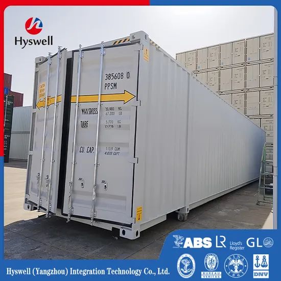 Hyswell Brand Ultra Large 45hq 45hc Dry Cargo Shipping Container High ...