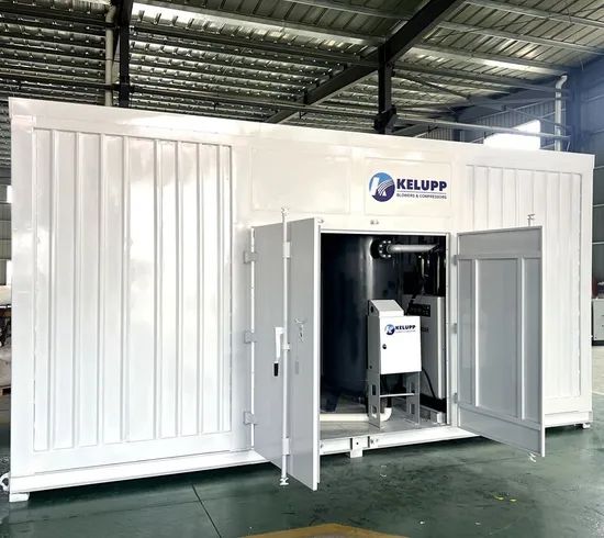 Customized Skid Mounted Air Compressor Packages with Include Permanent ...