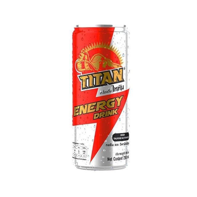 TITAN Energy Drink Taurine Vitamin B12 In Pack Herbal Natural Extract ...