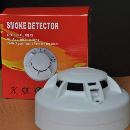DC9V Battery Fire Alarm Standalone Photoelectric Smoke Detector for ...