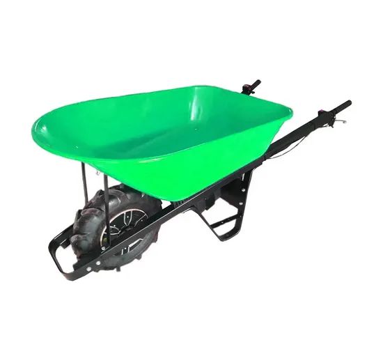 Agricultural 3-Wheeled Electric Wheelbarrow Construction Site Trolley ...