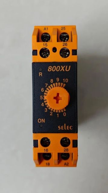 Selec 800XU Analog Timer, 30 seconds Brand Selec Voltage 230V Supply ...