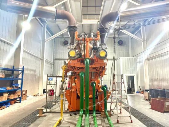 1500kw-3500kw Gas Power Genset Generating Set CHP Cchp Diesel Biogas ...