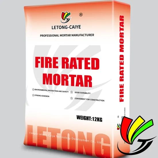Convenient Construction Fire Resistant Mortar for Cable Trench ...