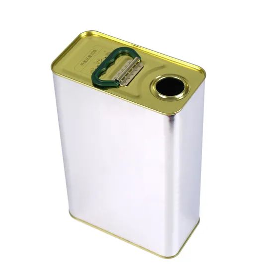 Recyclable 3L Square Edible Olive Oil Tin Can from China - Freshdi
