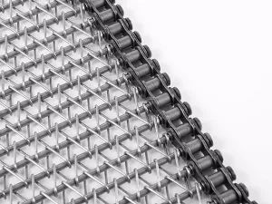 Metal Wire Mesh Conveyor Belts for Cooling Origin China Trademark ...