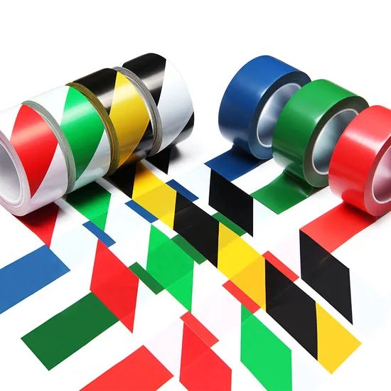 PVC Floor Marking Caution Barricade Safety Warning Tape Style Roll ...