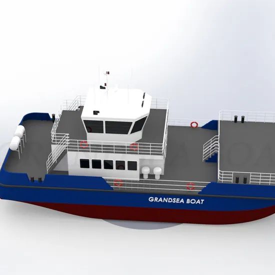24m/80FT Offshore Wind Farm Support Boat Aluminum Boat Catamaran ...