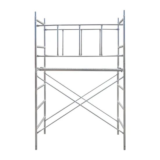 Safety Guard Rail 4 Bar Steel Ladder Frame Mobile Scaffold Scaffolding ...