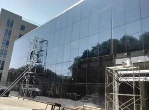 Curtain Wall Glass Facade for Mixed-Use Commercial Complex Open Yes HS ...