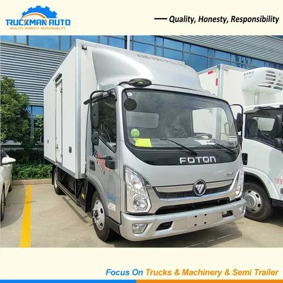 FOTON 4X2 6 Wheels 5 Tons Refrigerated Van Light Truck from China - Freshdi