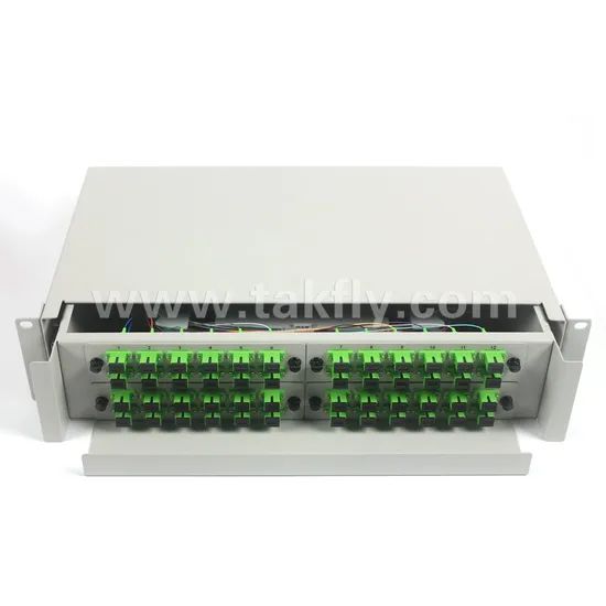Sc LC St FC 48 Ports ODF Slidable Fiber Optic Patch Panel from China ...