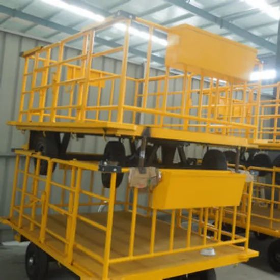Steel Material Airport Baggage Luggage Cargo Trailer Baggage Cart Dolly ...