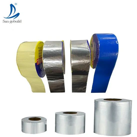 Aluminum Coating Modified Bitumen Adhesive Flash Tape Model NO. SGB HS ...