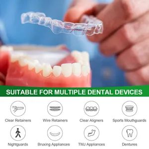 High Quality 120 PCS Denture Cleaning Tablet FDA Approved Retainer ...