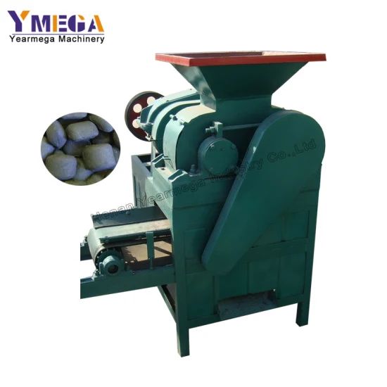Gypsum Coke Powder Iron Powder Automatic Roller Press Machine from ...