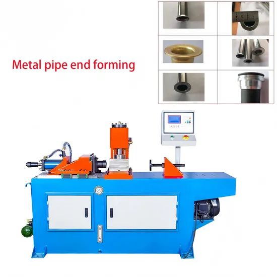 Full Auto Tube End Forming Metal Steel Pipe Expanding Flanging Machine ...