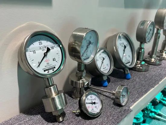 Ammonia Capsule Diaphragm Differential Pressure Gauge with High ...