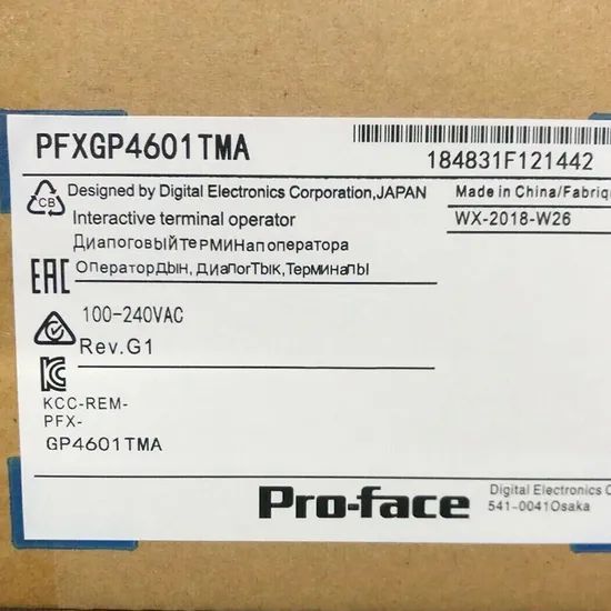PRO-Face HMI Module Optical Fiber Adapter Pfxgp4601tma HMI Proface ...