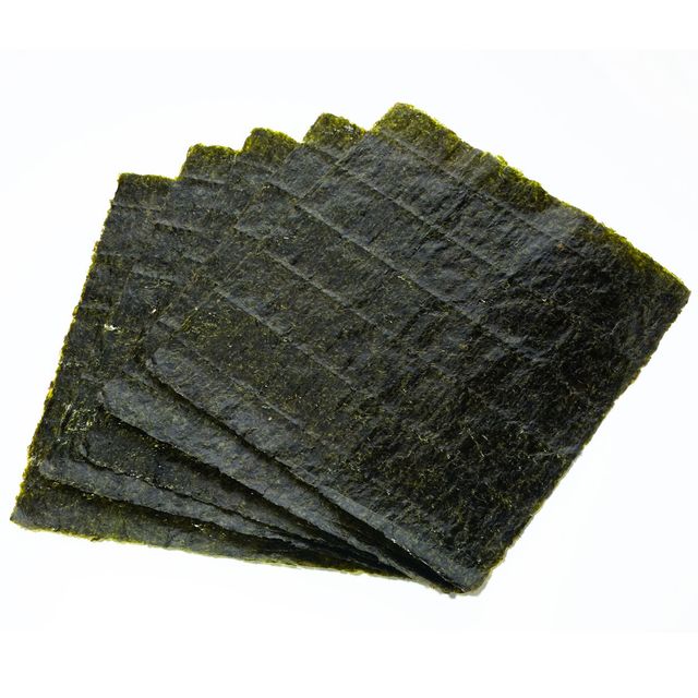 Japanese Style Roasted Seaweed Sushi Nori 100 Sheets/Bag Style Dried ...