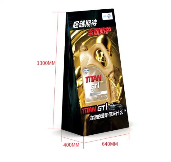 Cardboard Standee Banner Display Stand with 3D Card and Stable Base ...