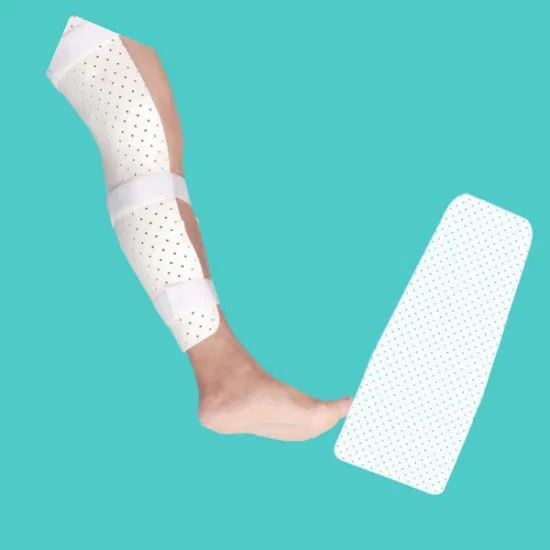 Thermoplastic Splint Knee Immobilization Orthopedic Pre-Cut Splint from ...