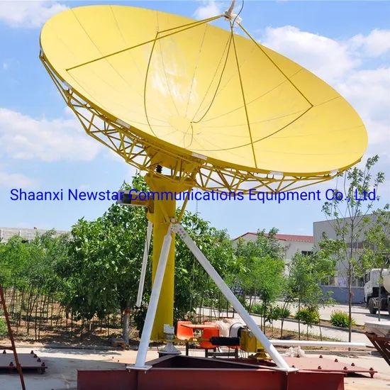 6m Prime Focus Satellite TV Antenna for TV Station Condition New ...