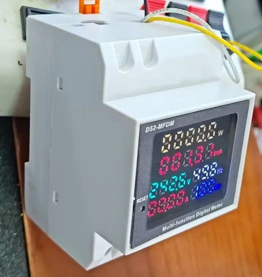 Single-Phase Household Smart Energy Meter 220V Rail-Mounted Voltage ...
